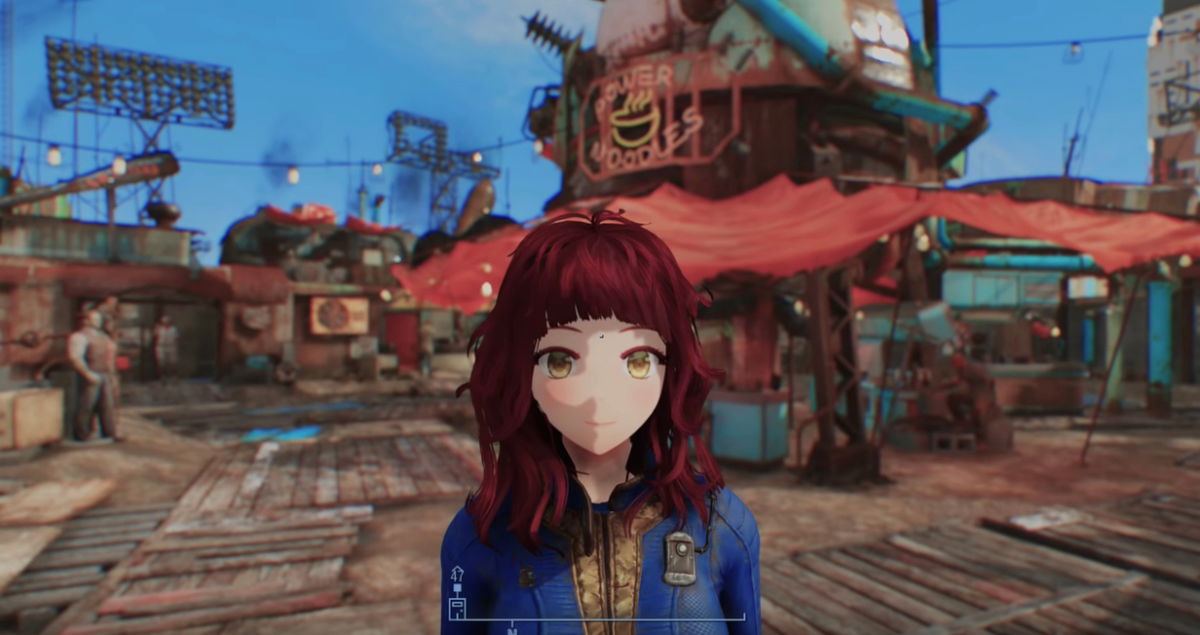 Un mod de Fallout 4 convierte a los personajes al estilo anime