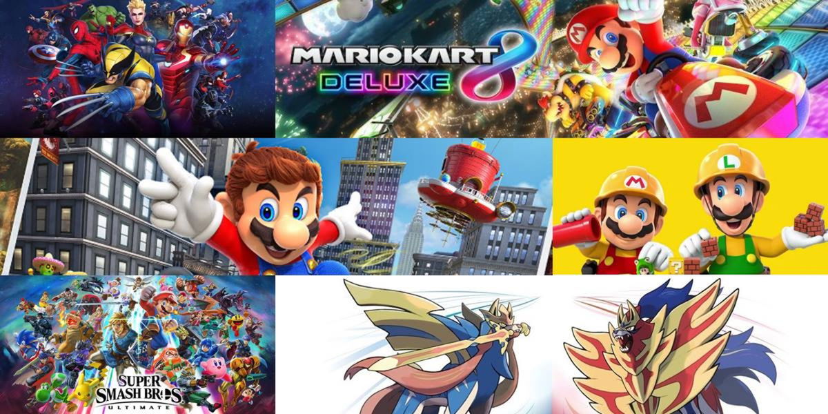 Switch y sus hits más vendidos del momento en España