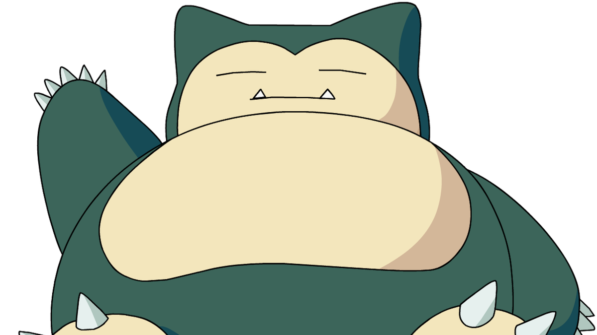 Este puff de Snorlax a tamaño real es el sueño de todo fan Pokémon