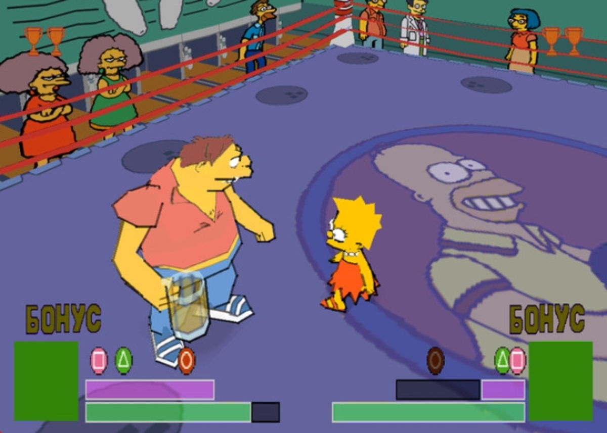 The Simpsons Wrestling (PS1) Playthrough NintendoComplete | atelier ...