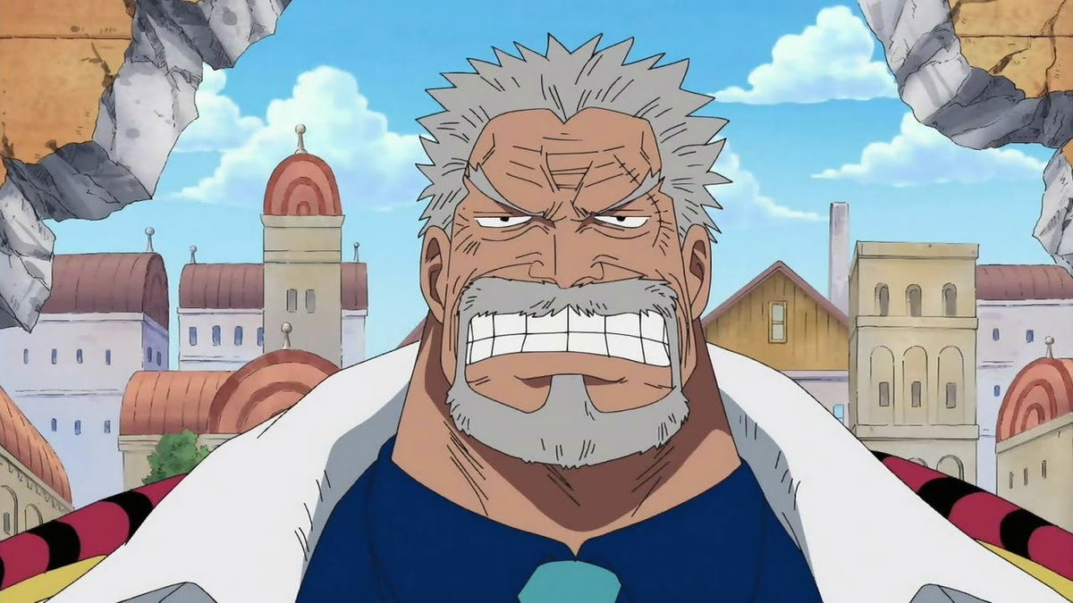 One Piece al fin demuestra el verdadero poder del abuelo de Luffy