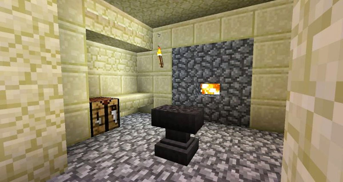 Cómo hacer un yunque en Minecraft