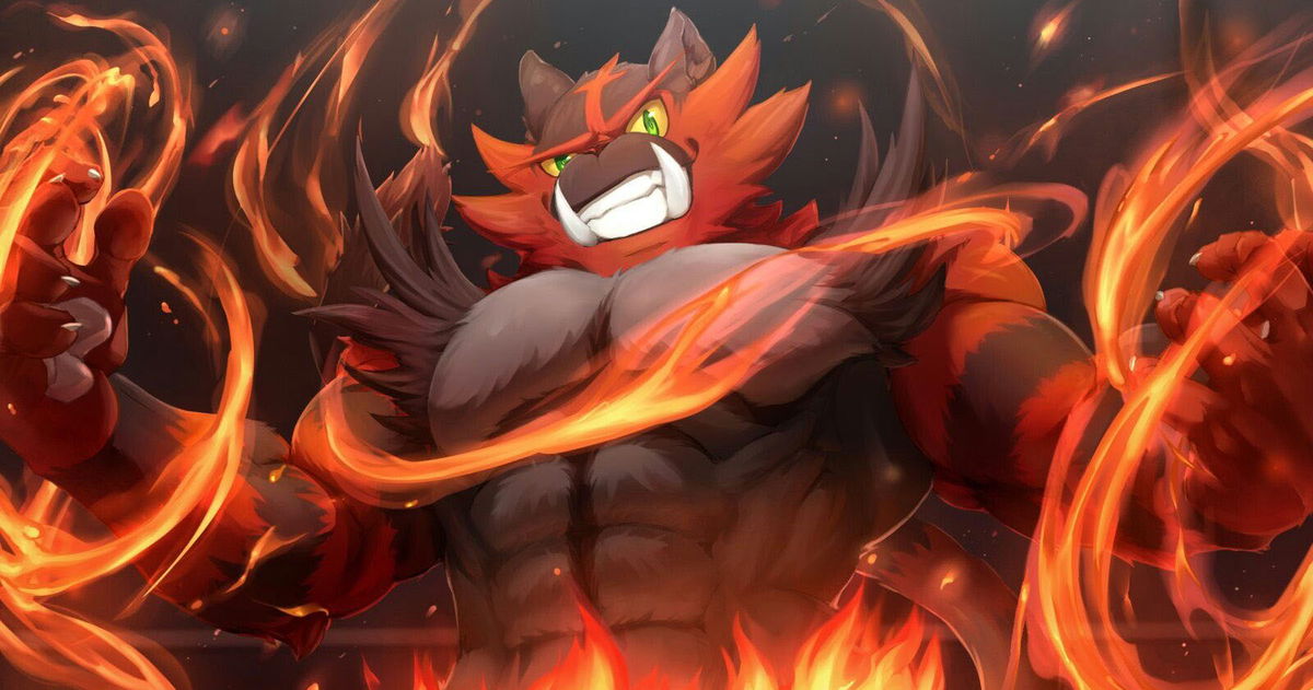 Pokémon: Incineroar y Delphox con cuatro patas lucen mucho mejor que el ...