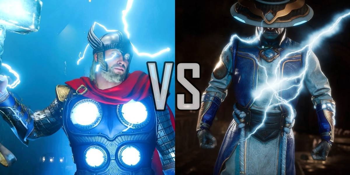 Thor de Marvel vs Raiden de Mortal Kombat: ¿quién ganaría?