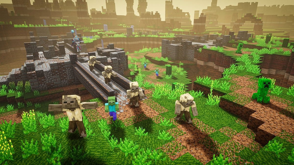 Cómo hacer que se haga de día o de noche en Minecraft