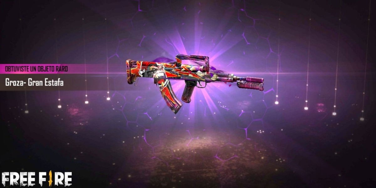 Free Fire: todo lo que debe saber sobre el arma GROZA