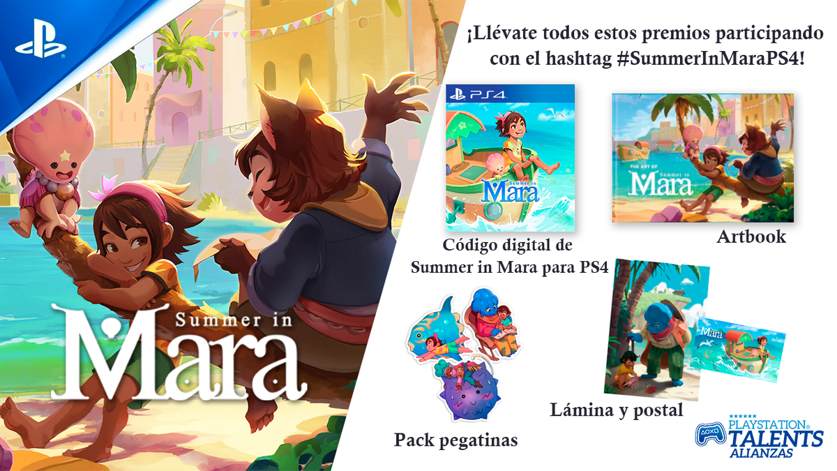¡Disfruta GRATIS de Summer in Mara en PS4 con nuestro nuevo concurso!