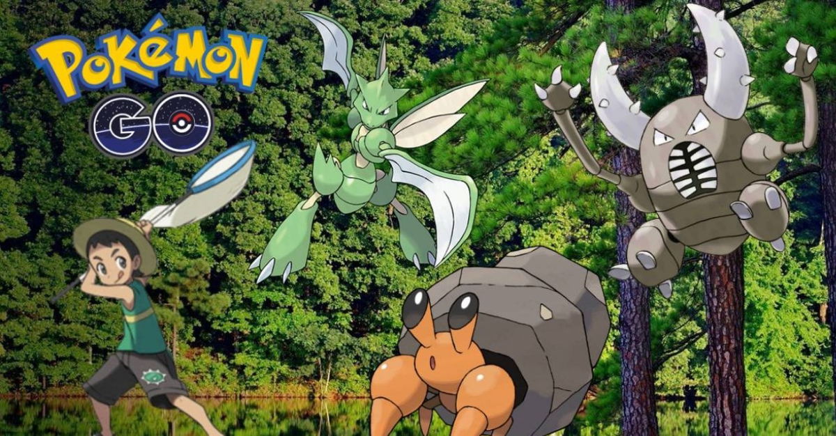 Pokémon de tipo Bicho en Pokémon GO