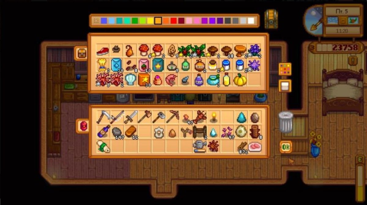 Cómo mejorar tu inventario en Stardew Valley