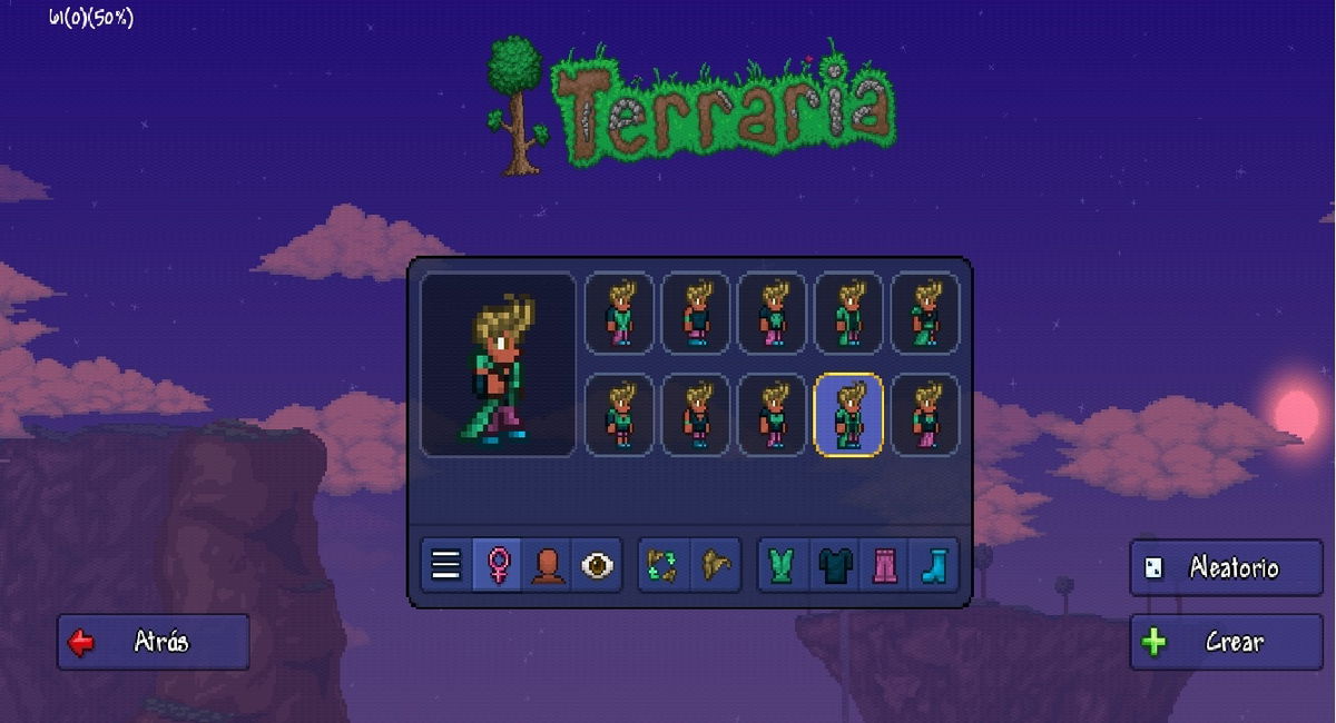 Creación de personaje e inicio en Terraria: lo que debes saber