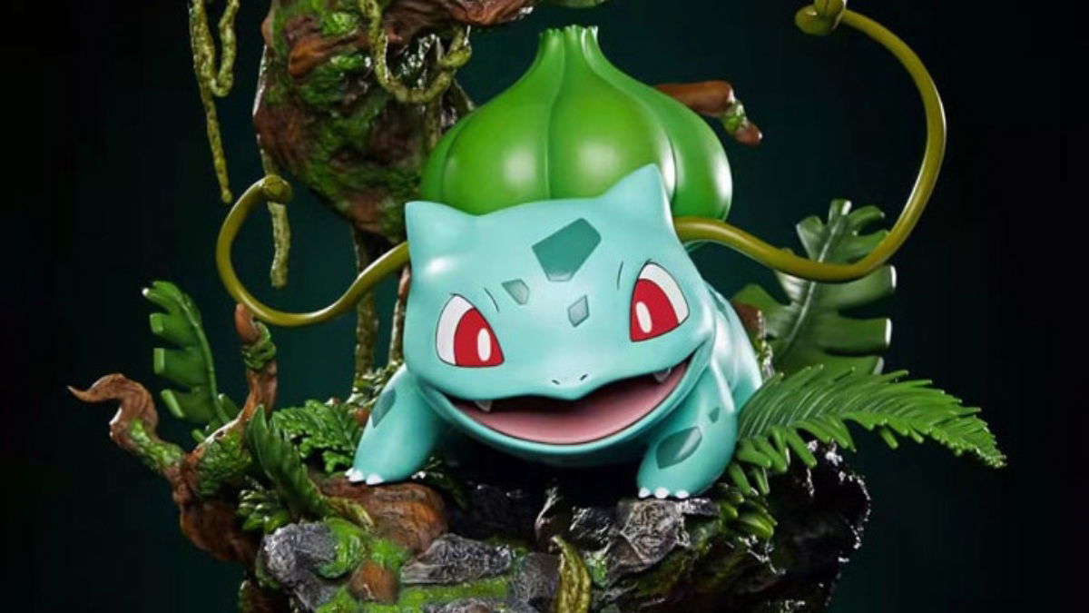 Pokémon lanza una carísima figura de Bulbasaur por 600 dólares