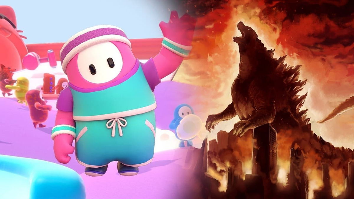 Cómo conseguir el aspecto de Godzilla en Fall Guys