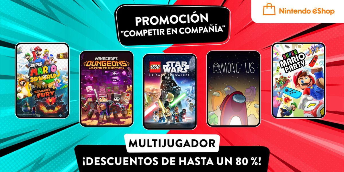 Los Juegos Multijugador De Nintendo Switch Están En Oferta Por Tiempo