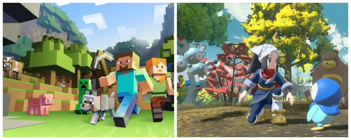 Pokémon Legends: Arceus ha llegado a Minecraft gracias a la increíble ...