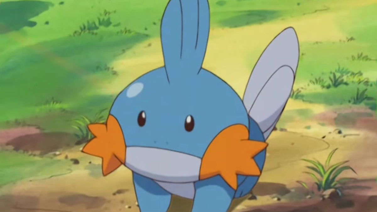 Un artista imagina al Pokémon Mudkip con el tipo fuego y es genial