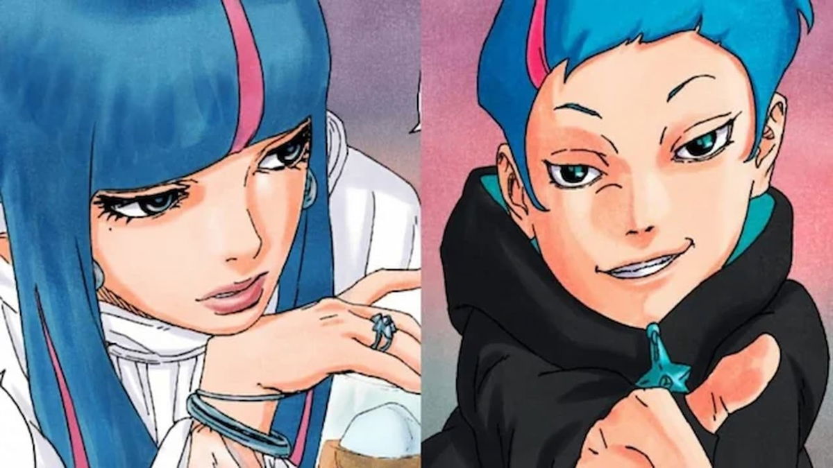 Naruto shows the official designs of Eida and Daemon for the anime ...