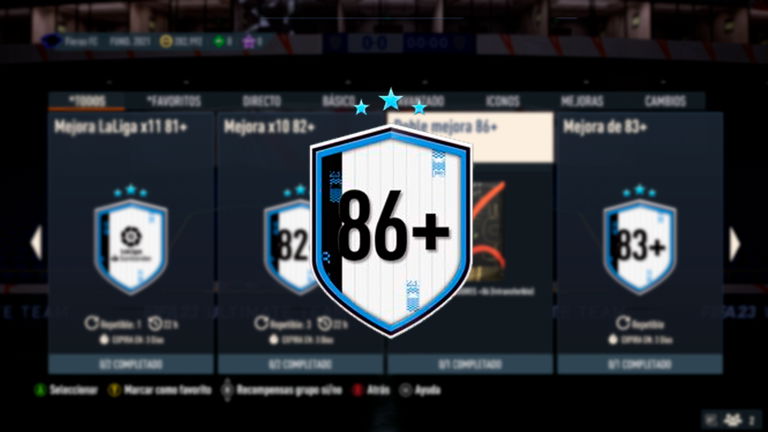 Doble mejora 86+ en FIFA 23 Ultimate Team. ¿Merece la pena?
