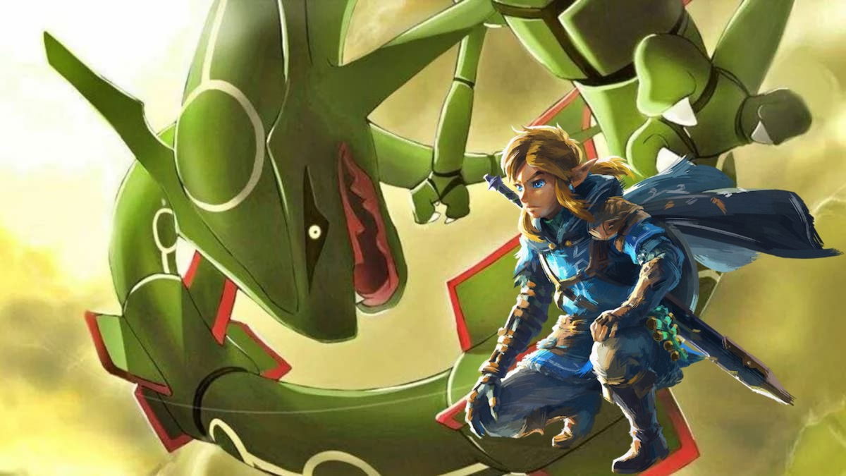 Mezcla Pokémon con Zelda con este Rayquaza Zonai