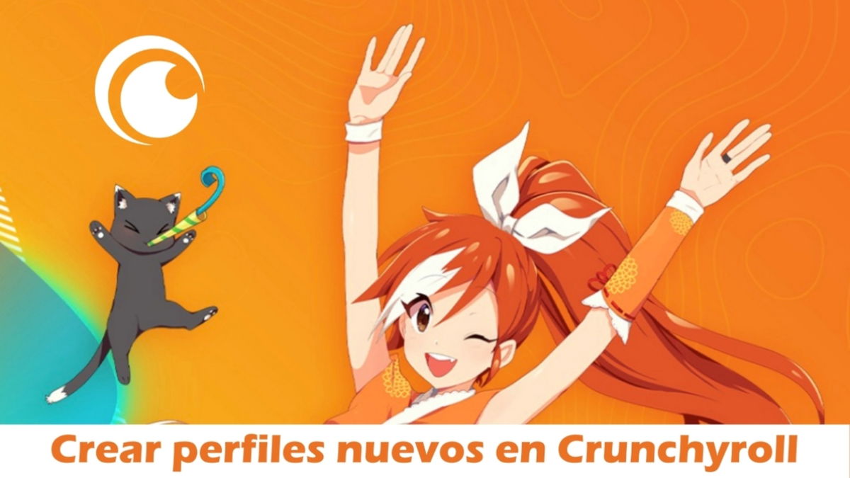 Cómo crear perfiles nuevos en una cuenta de Crunchyroll