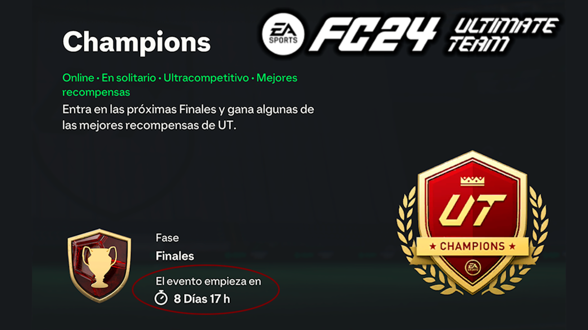 EA Sports FC 24 Ultimate Team: el primer UT Champions se retrasa una semana