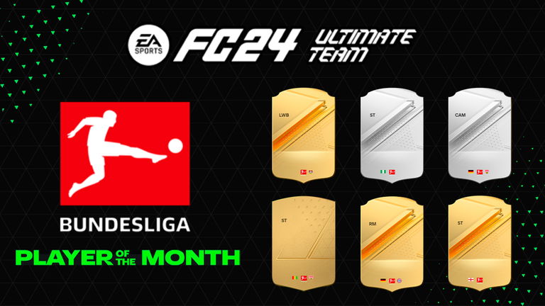 EA Sports FC 24 Ultimate Team: estos son los candidatos al nuevo POTM de la Bundesliga