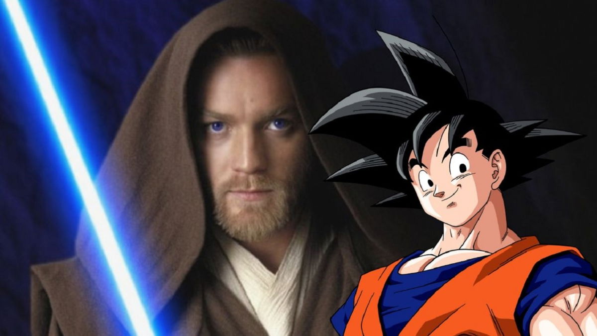 Dragon Ball: este fanart imagina a Goku como un caballero Jedi de Star ...