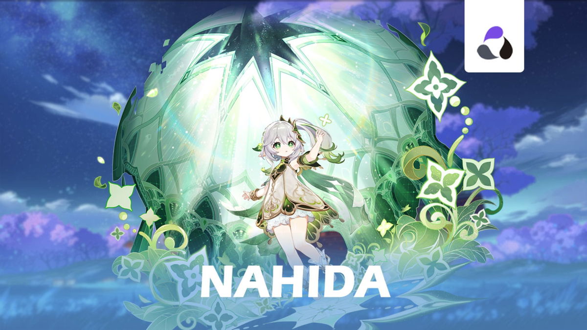 La mejor build y artefactos para Nahida en Genshin Impact