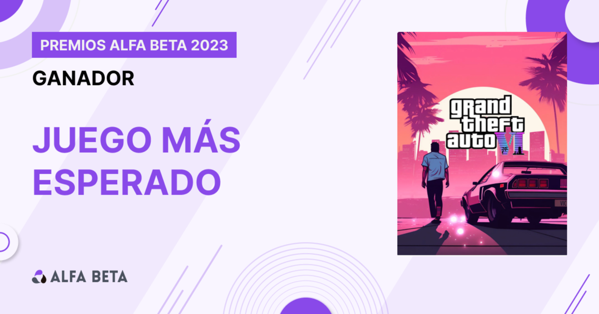 Premios Alfa Beta 2023: el galardón para Juego más esperado es para GTA VI
