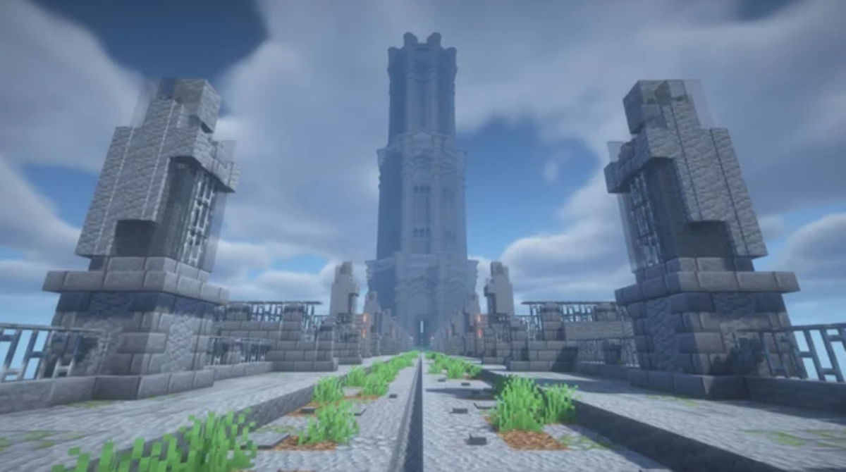 Un seguidor de Elden Ring crea la Torre Divina en Minecraft
