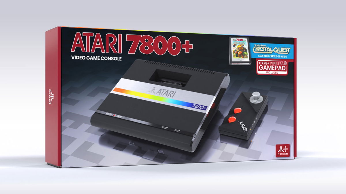 Atari y Plaion presentan la Atari 7800+ y varios juegos ...