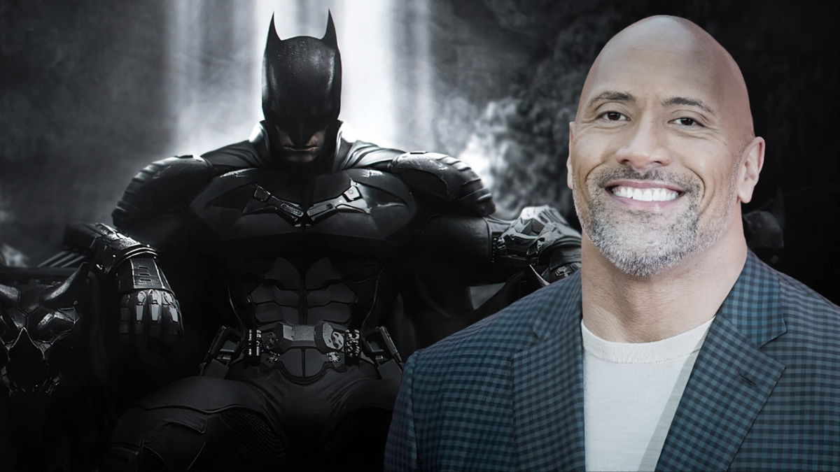 Dwayne Johnson se convierte en una sorprendente versión de Batman en el ...