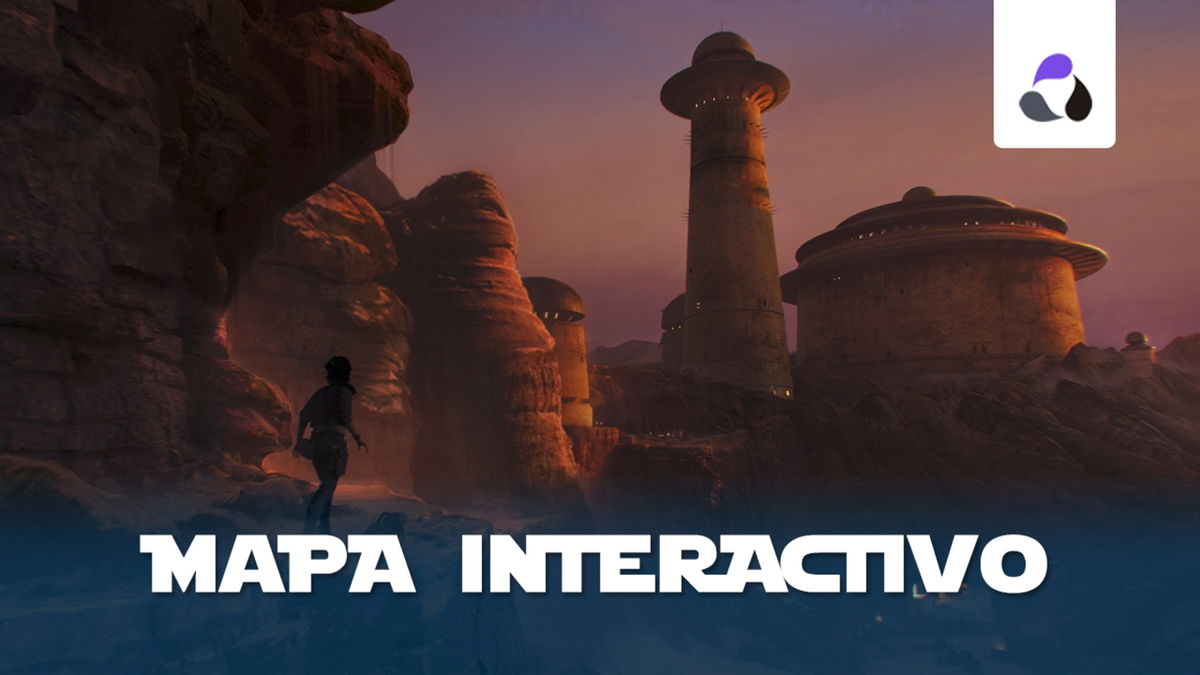Descubre todo sobre Star Wars: Outlaws con este mapa interactivo