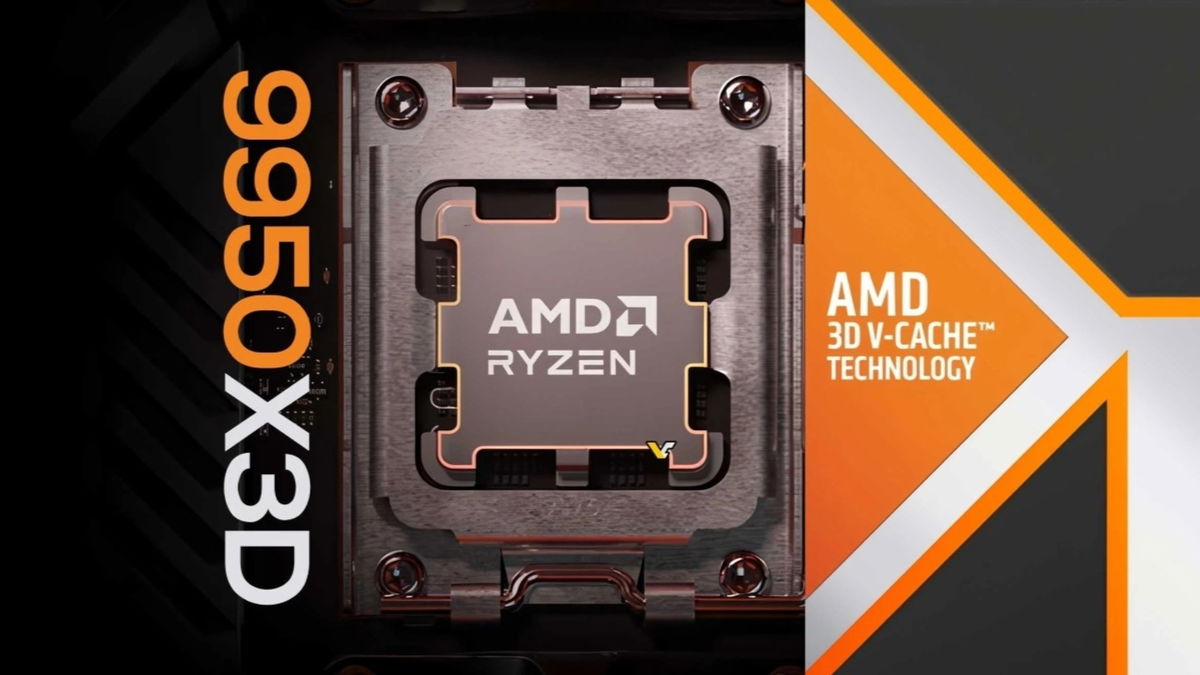 El nuevo procesador AMD Ryzen 9 9950X3D se presenta en el CES 2025
