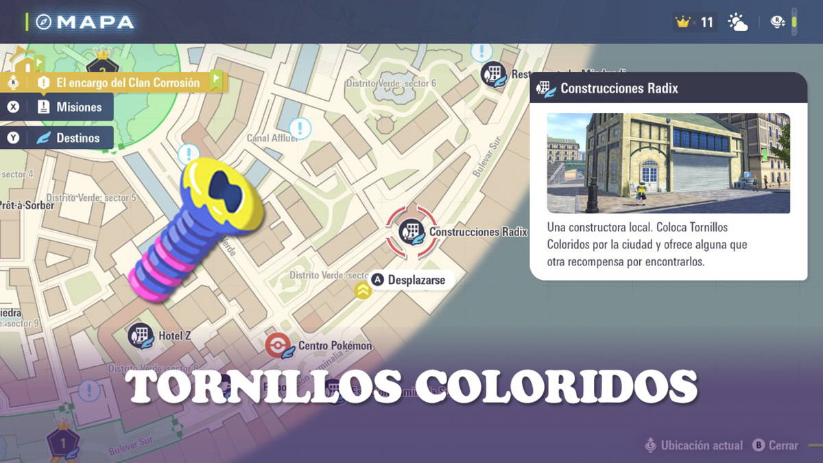 Dónde encontrar Tornillos Coloridos y sus recompensas en Leyendas ...