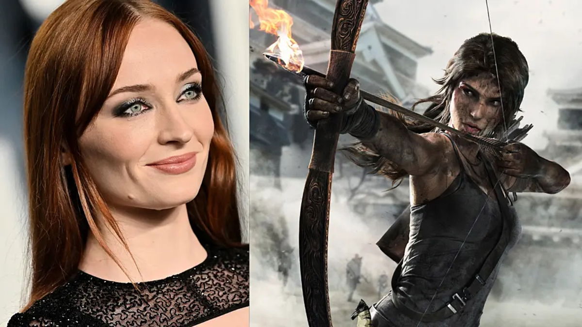 La serie de Tomb Raider revela la primera imagen de Sophie Turner como ...